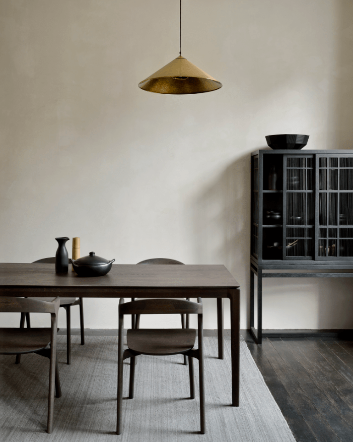 Ethnicraft Bok Dining Table Oak Brown 55 x 31.5